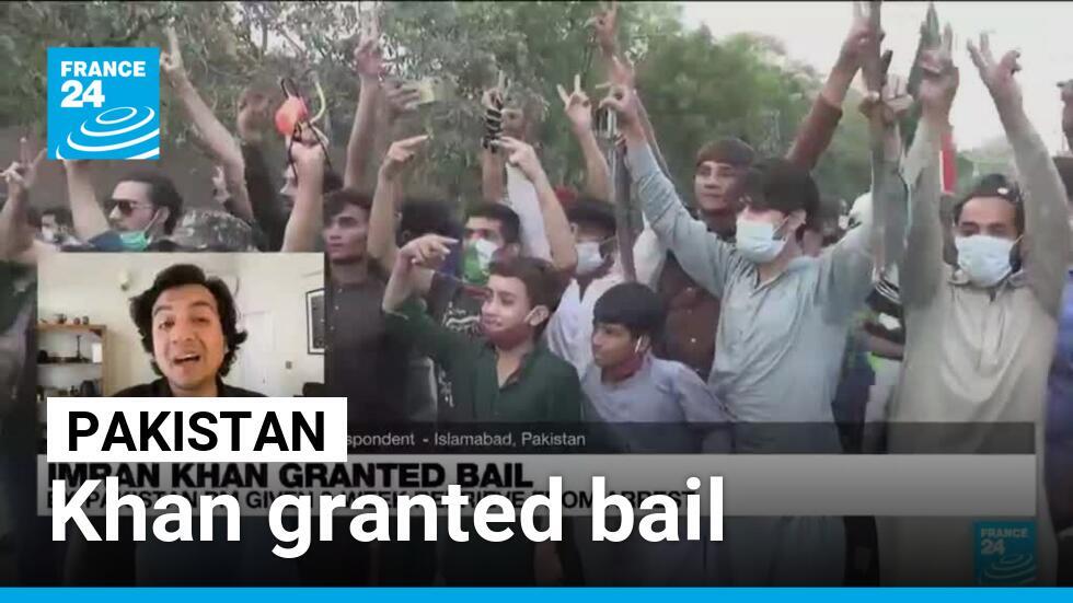 Pakistan ex-PM Khan granted bail after unlawful arrest - France 24